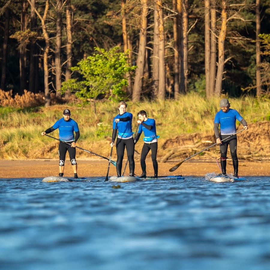 Paddle Boarding Lessons Level 1 - SUP - Scotland - Ocean Vertical